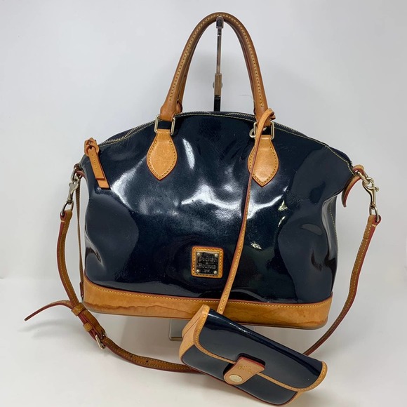Dooney & Bourke | Bags | Dooney And Bourke Patent Leather Satchel ...